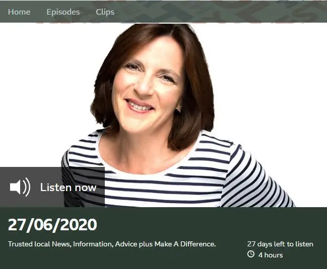 Cyfweliad ARA ar BBC Radio Bristol Mehefin 30ain, 2020 - Ara Recovery 4 All